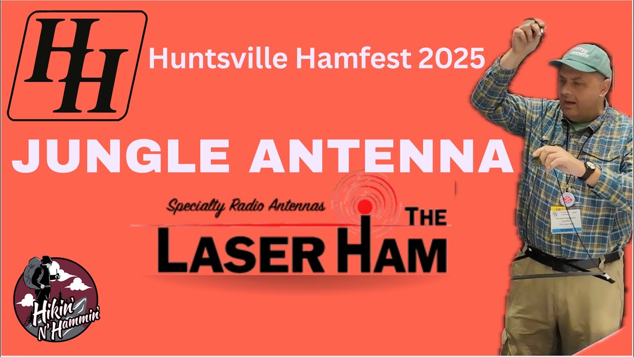 The Laser Ham Jungle Antenna - YouTube