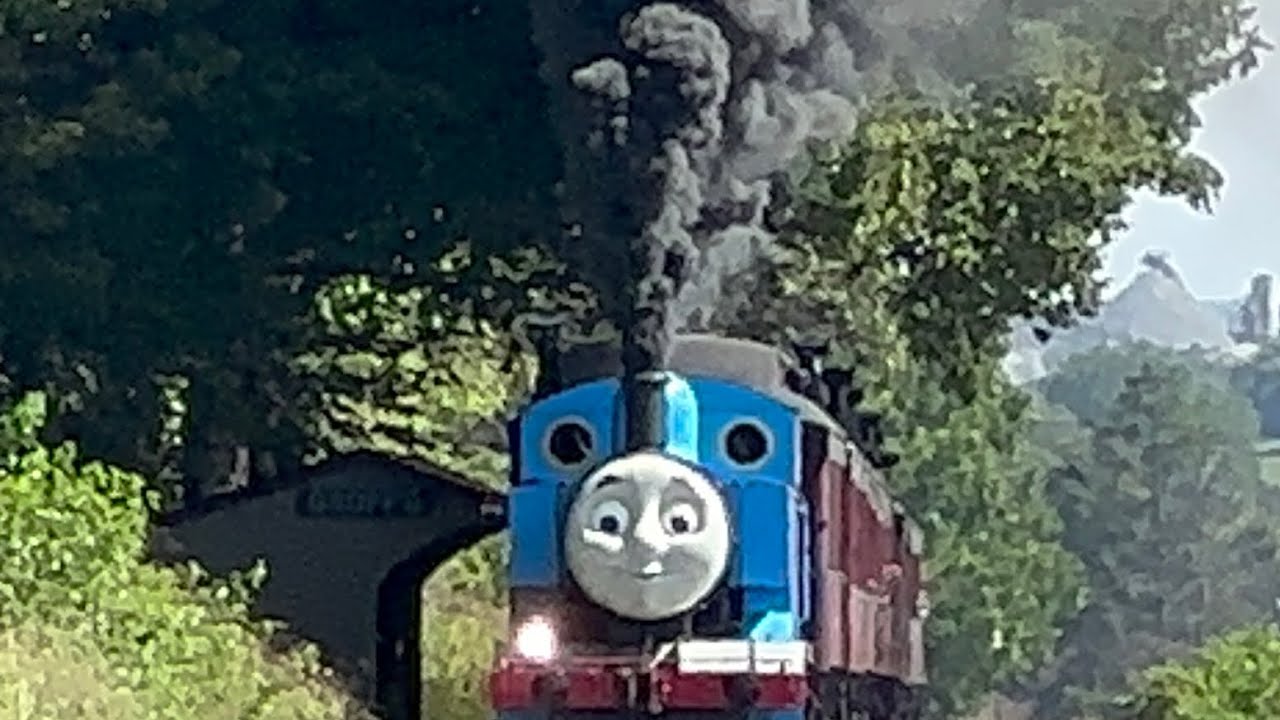 Day out with Thomas at Strasburg Railroad. Thomas huffing and chuffing ...