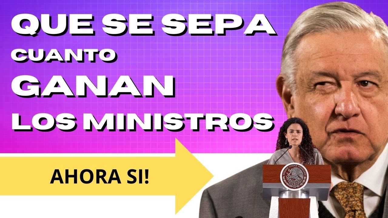 Ahora si! Ministros deben informar su salario - YouTube