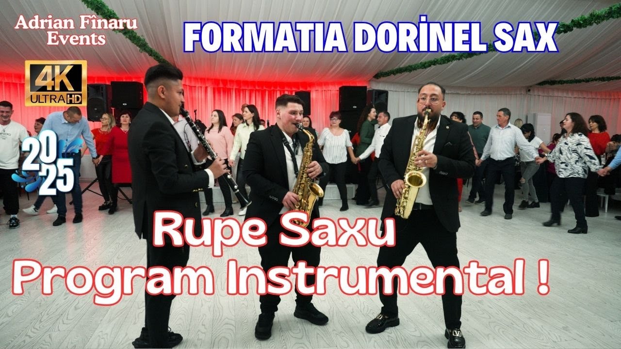 2025🔝 Formatia Dorinel Sax Program Instrumental Rupe Saxu !!! - YouTube