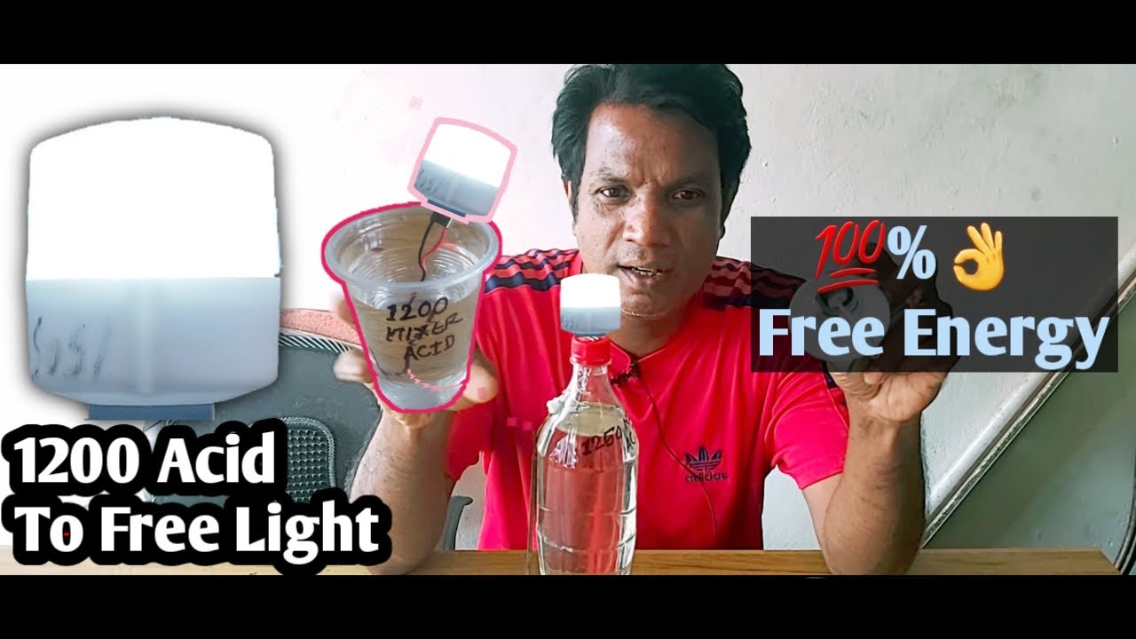 Free Energy Light Making || ফ্রি এনার্জি ব্যাকআপ লাইট তৈরি @Beluga1 ...