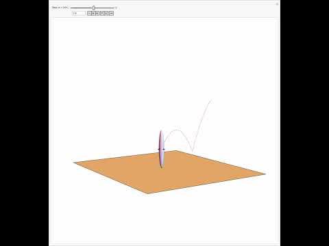 Lie group collision variational integrator - Example 4 - YouTube