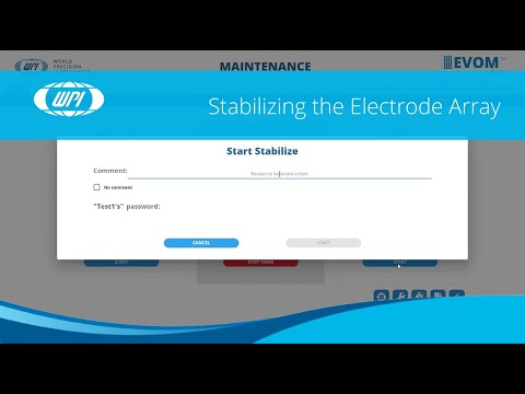 How to Stabilize EVOM™ Auto GxP Electrodes - YouTube