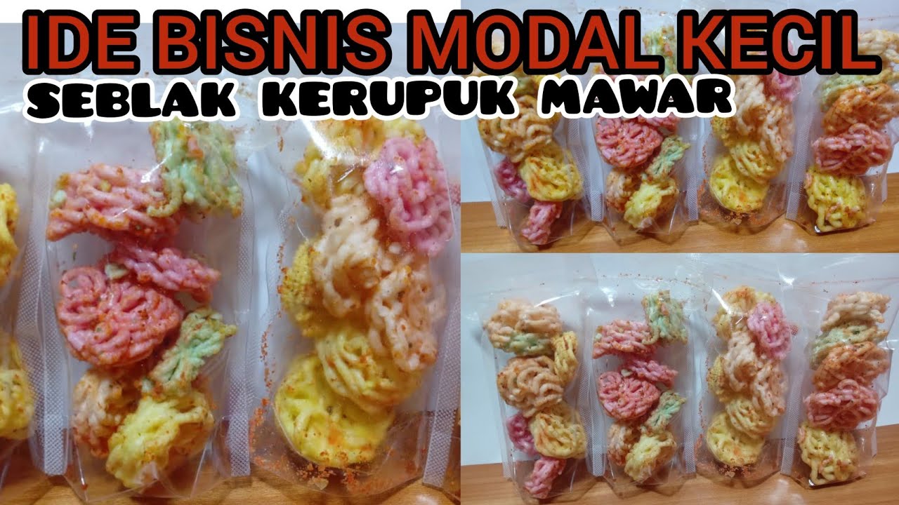 Cara Membuat Seblak Kering Kerupuk Mawar Ide Bisnis Modal Kecil Ide