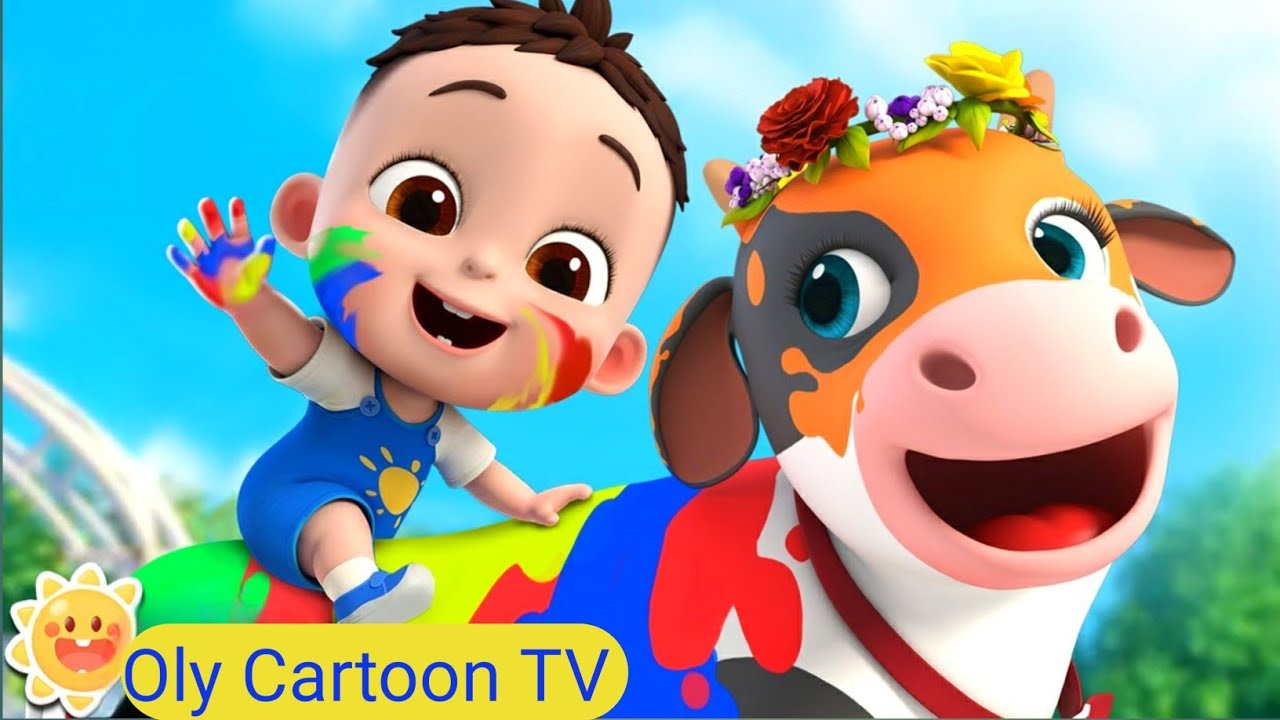 Lola the cow song | la vaca lola | color song for babies | kids songs ...