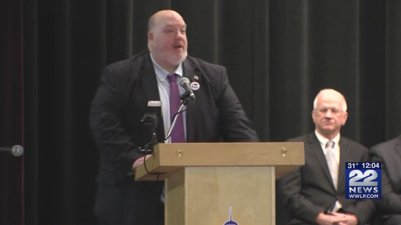 Donald Humason sworn in as Westfield Mayor - YouTube