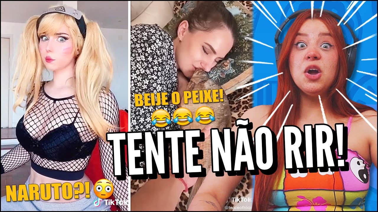 Jovens Reagem A Os Melhores Tik Tok De ComÉdia Tente NÃo Rir Se Rir