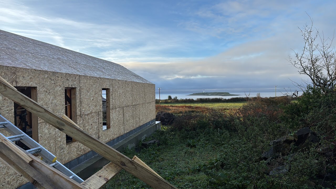 OSB on Roof is Finally Finished! Can We Make the Window fitting ...