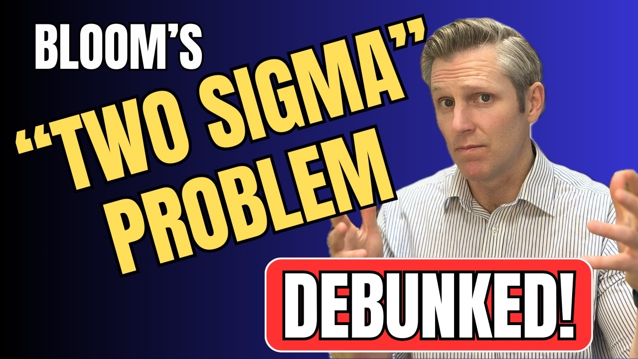 Bloom's 2 Sigma Problem Debunked: One-to-One Tutoring Isn’t Going to ...
