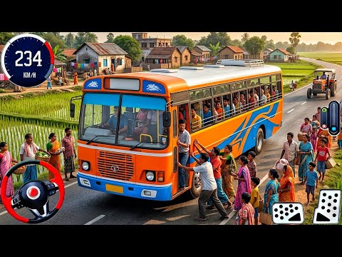 New Indian Bus Simulator 2026 - Adventurous City Bus Driving - Bus Game Android Gameplay