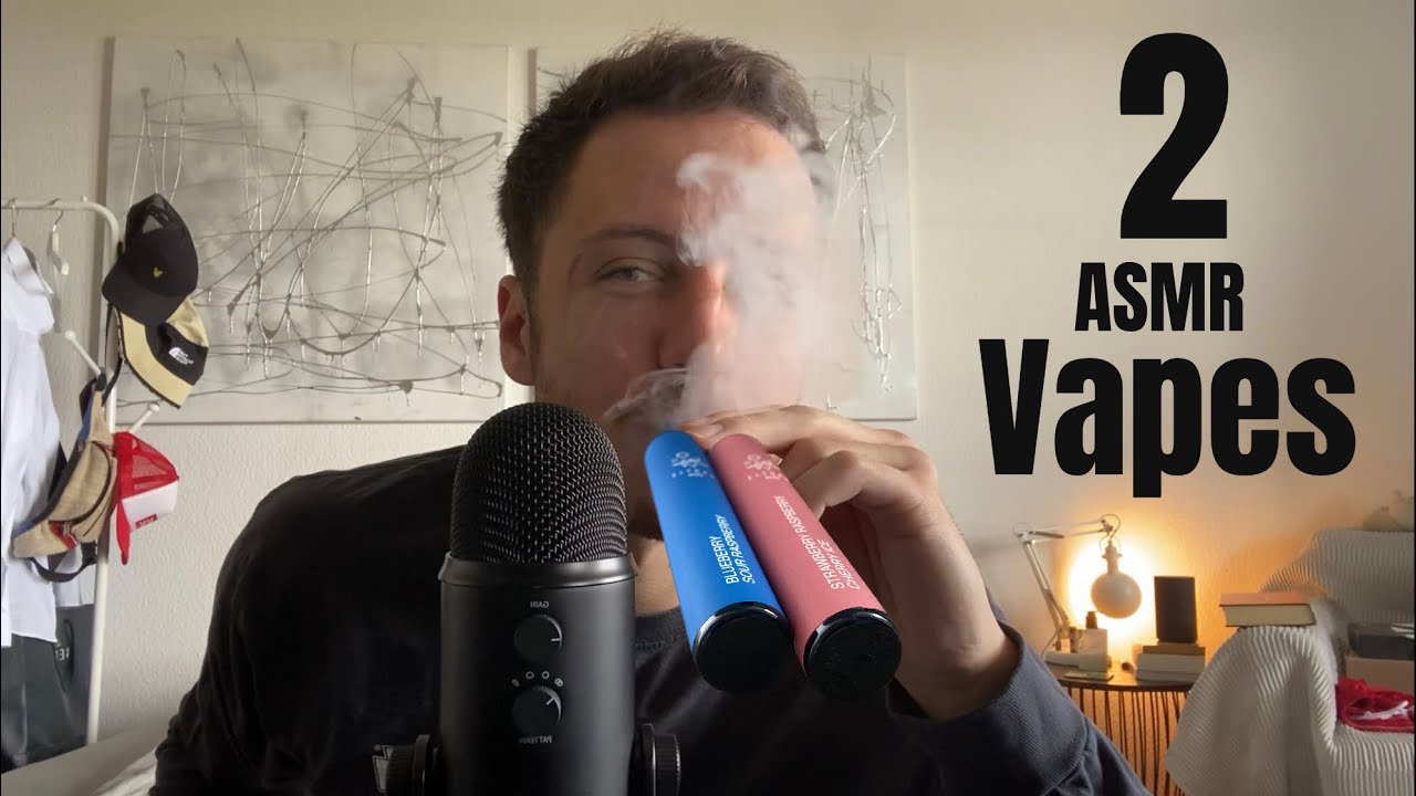 ASMR with 2 Vapes AT THE SAME TIME 💨💨🎙️ - YouTube