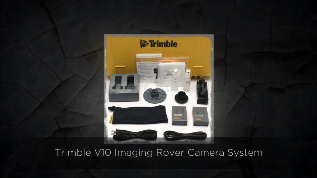 Trimble V10 Imaging Rover Camera System - YouTube