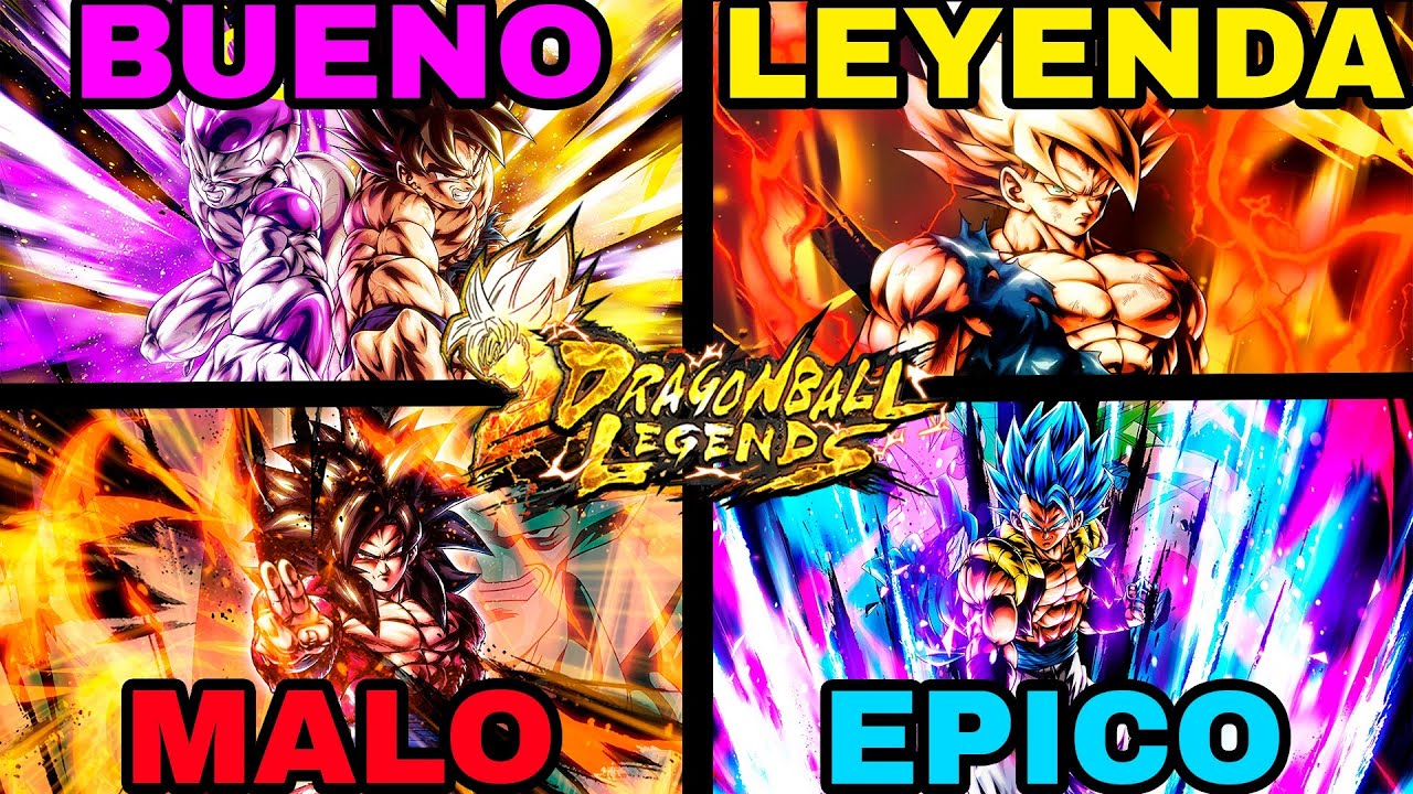 TOP 10 MEJORES LEGENDARY FINISH De Dragon Ball Legends - YouTube