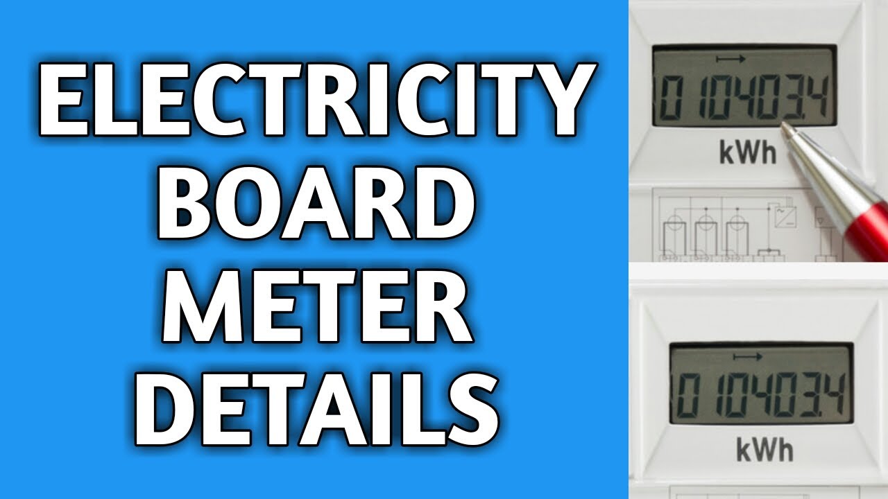 Electricity Board Meter - YouTube