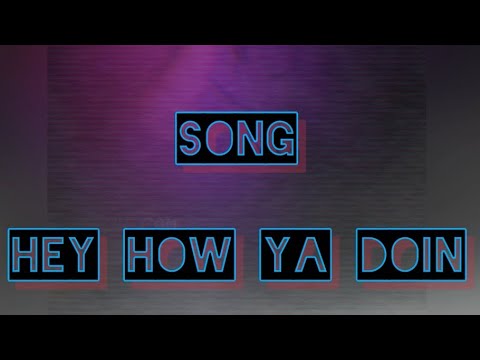 Hey how ya doing By Preacher - YouTube