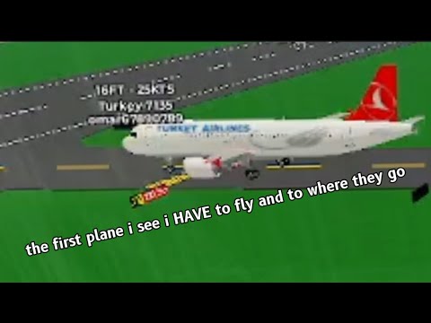 The First Plane I see in PTFS I HAVE to Fly and to Where They Go - YouTube