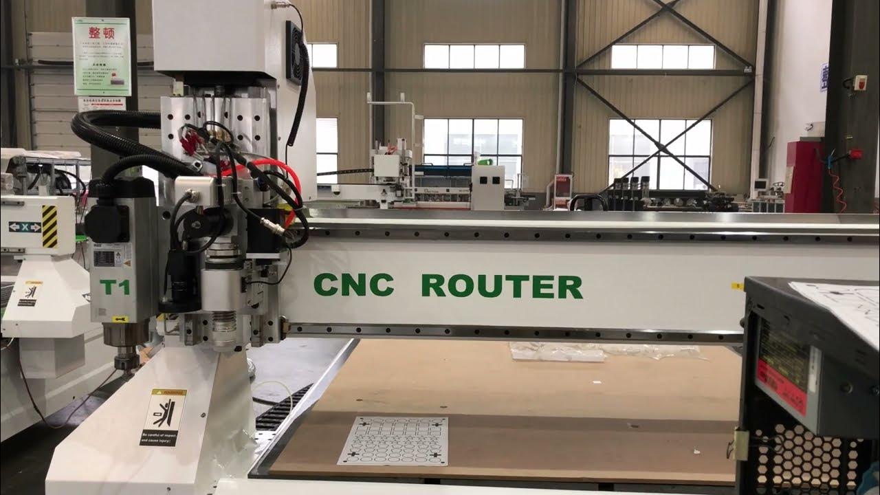 How to operate CNC Router with Spindle +EOT+CCD, xinduowei controller - YouTube