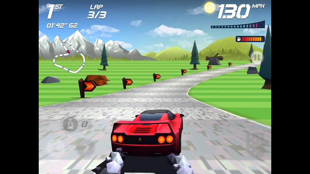 Horizon Chase - iOS iPad Air 2 Gameplay - YouTube