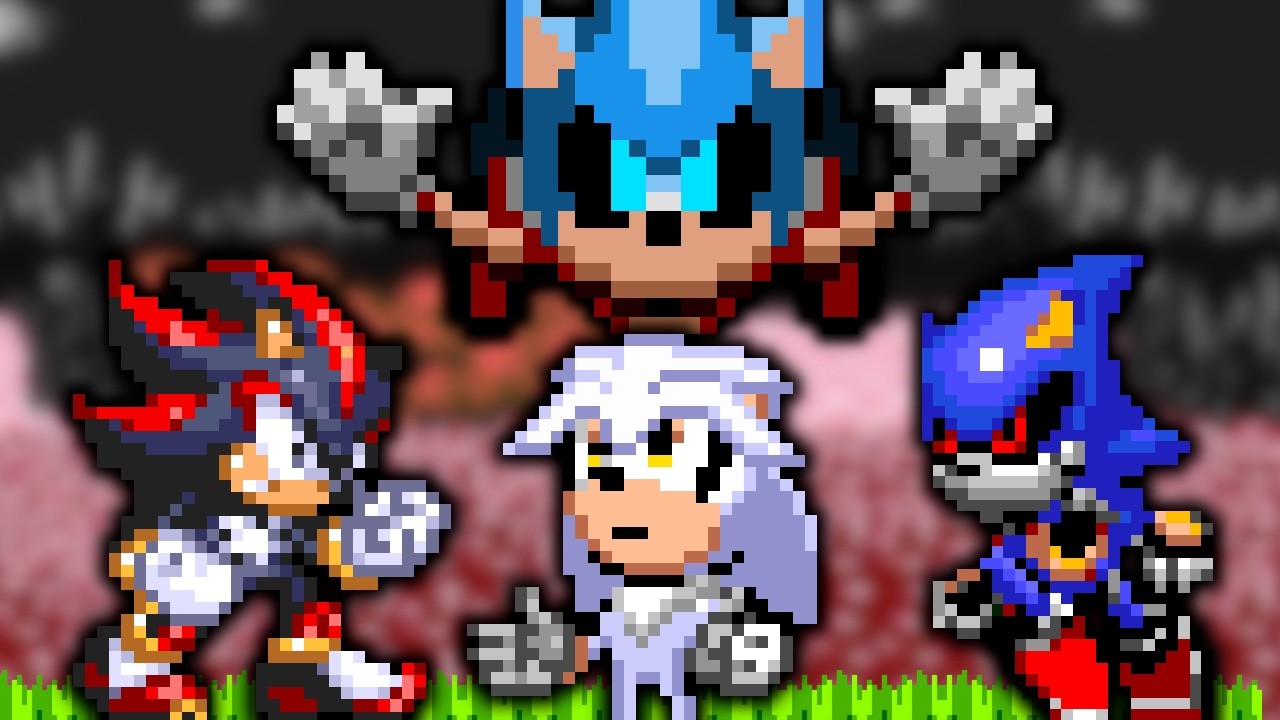 SHADOW, SILVER & METAL SURVIVE THE ULTIMATE BAD TIME!!! Sonic.exe: The Bad Time Collection Round ...