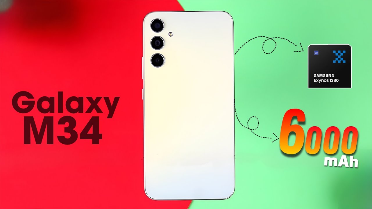 Samsung Galaxy M34 5G Comes With Exynox 1380 SoC, 64MP Camera, sAmoled ...