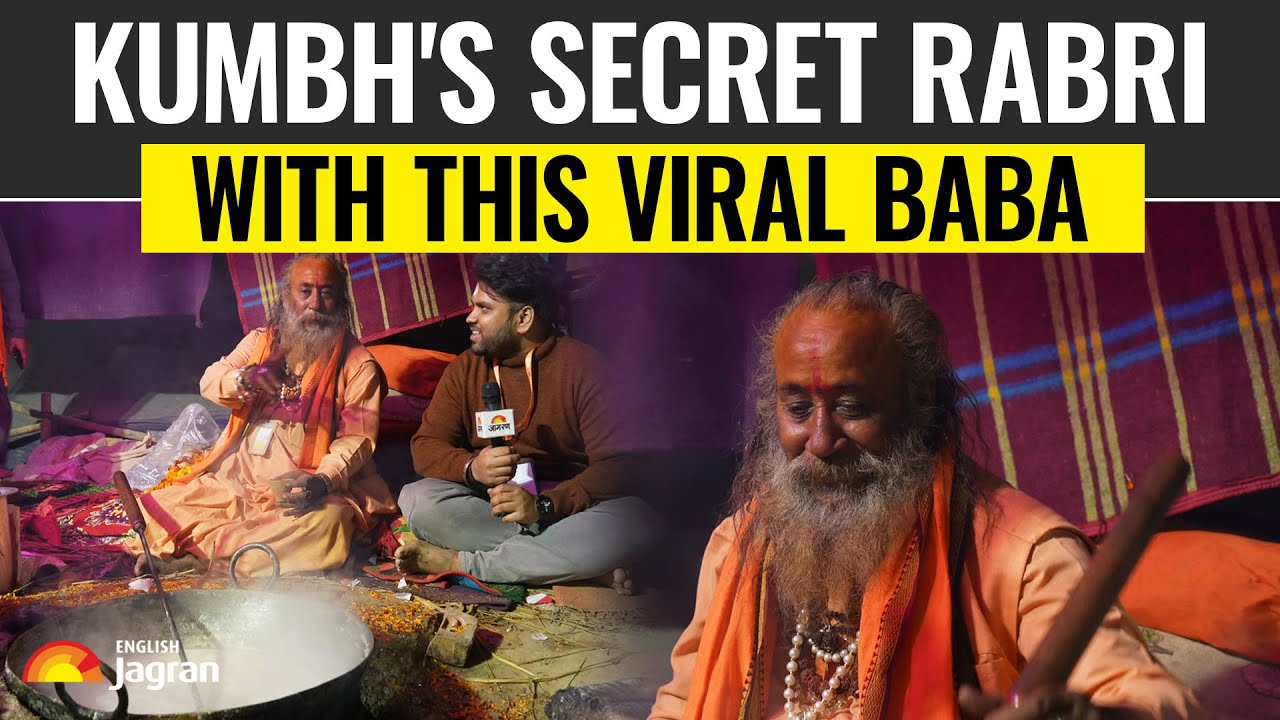 Maha Kumbh 2025 | Rabri Wale Baba Reveals His Secret Reciepe | Watch ...