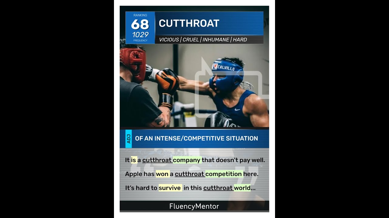 6. Cut throat - Master Business Expression (Online Course) - YouTube