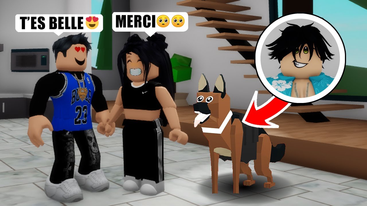 J'AI PRÉTENDU ÊTRE UN CHIEN SUR BROOKHAVEN ! ROBLOX - YouTube