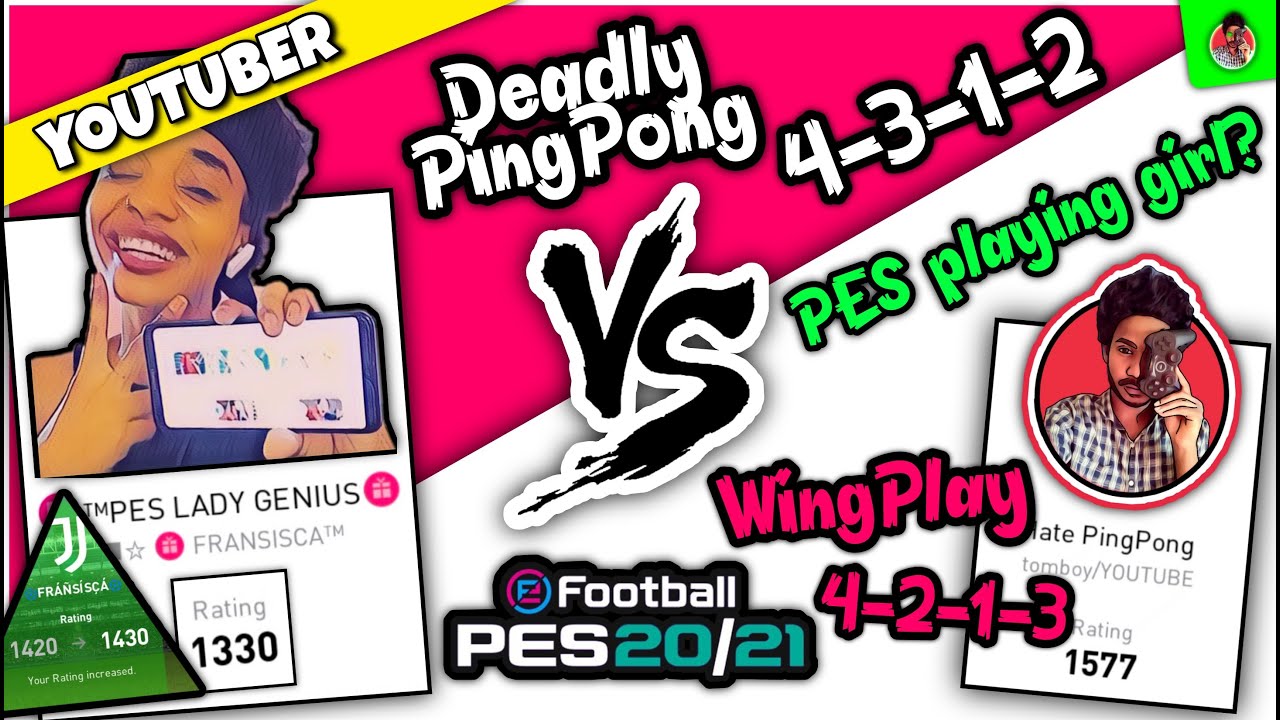 PES LADY GENIUS vs mr.tomboy | PES GIRL GAMER - YouTube