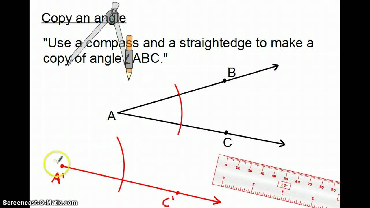 Geom Unit 1 Constructions - YouTube