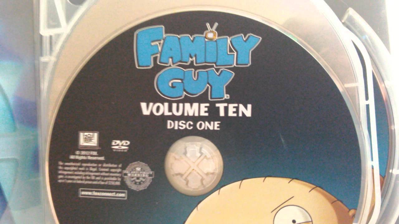 Family Guy Volume 10 DVD Review - YouTube