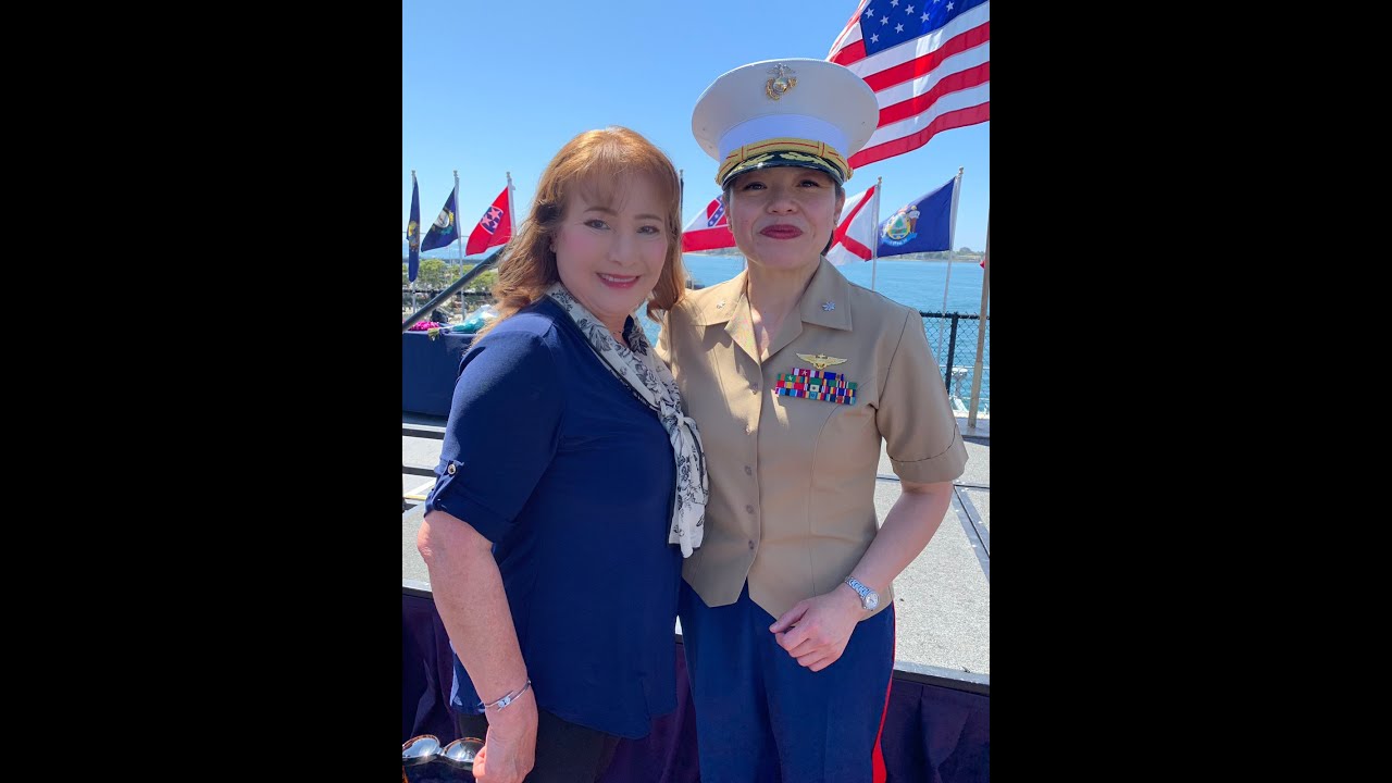 U S Marine Corps Lt Col Elizabeth's Ranking Promotion, April 13, 2019 ...