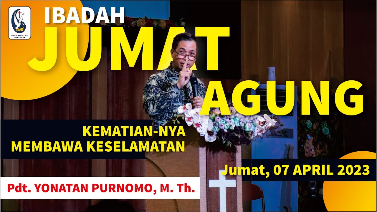 Ibadah Jumat Agung Gpdi Fajar Pengharapan Youtube