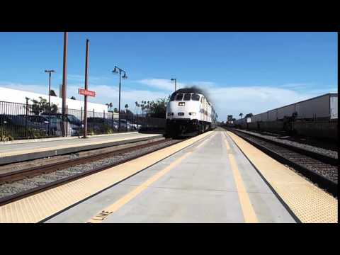 Metrolink ptc test train - YouTube