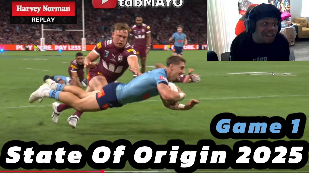 2025 State Of Origin Match Highlights | Marrons v Blues | Game 1 ...