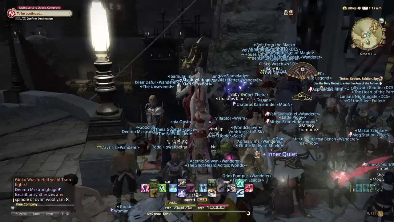 Ultros Limsa Bench - YouTube