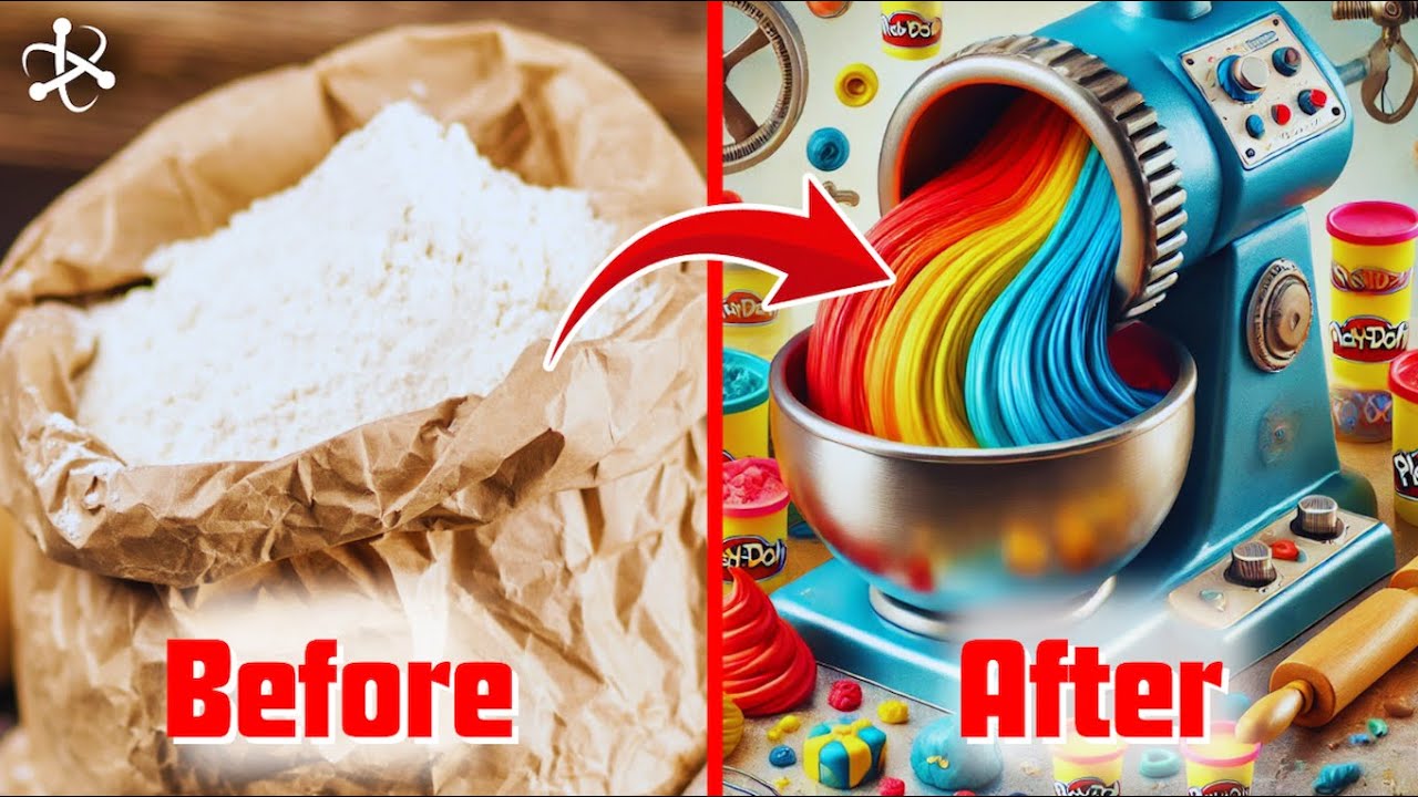 How Play-Doh is Made -- From a Failed Cleaning Product to the Most ...