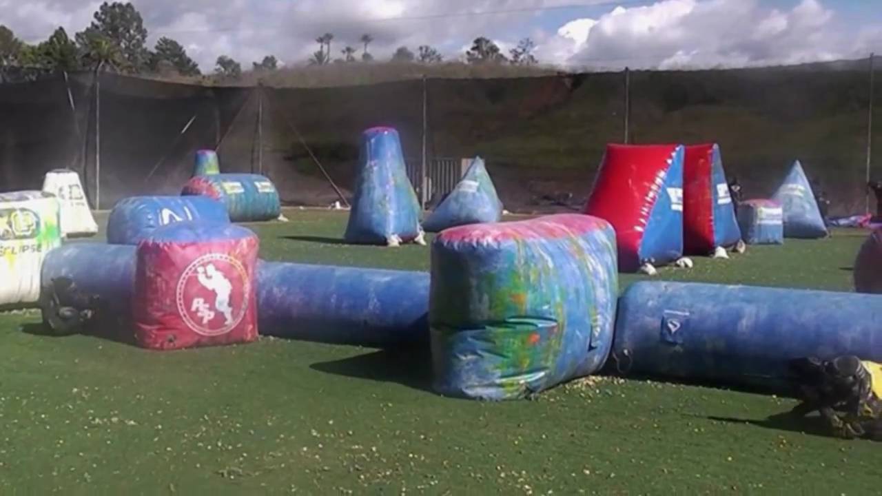 XSV and Dynasty practice for NPPL HB Paintball Event - YouTube