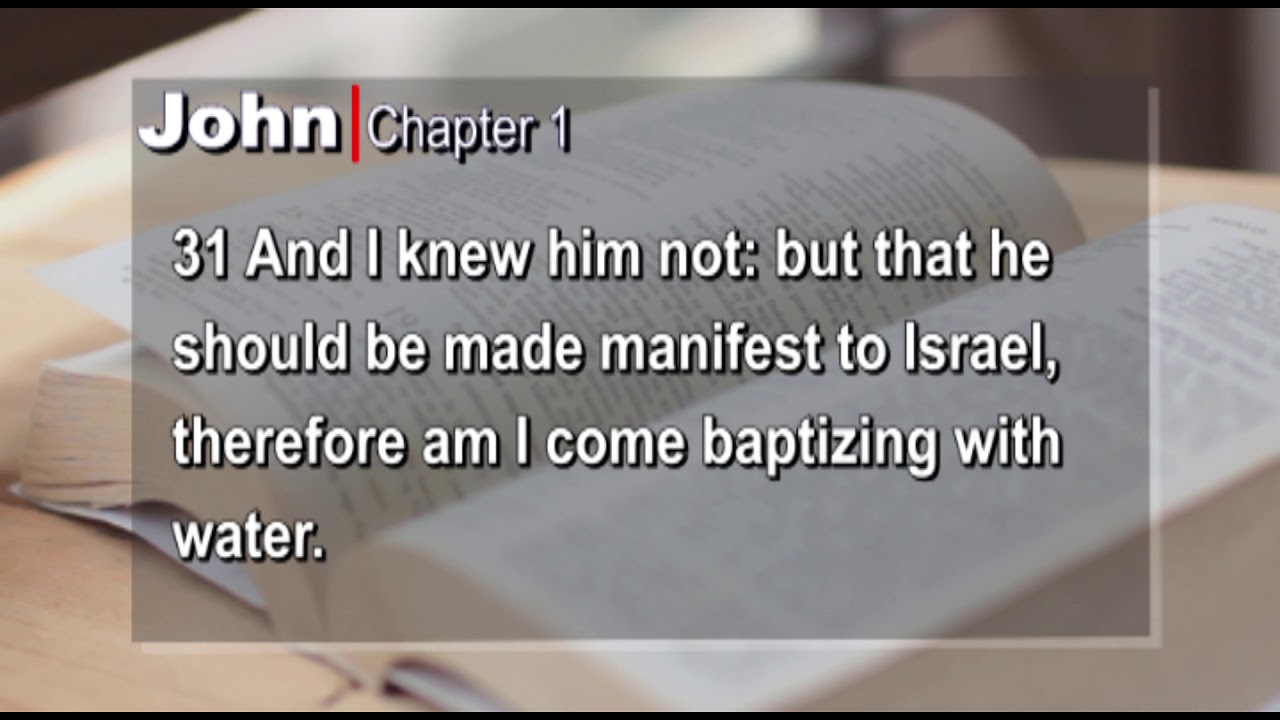 John Chapter 1 kjv - YouTube