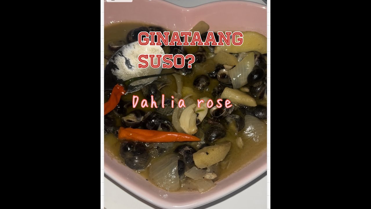 FIRST TIME KAKAIN NG KUHOL OR SUSO SA LONDON/SALAMAT SA NAGBIGAY AT SA ...