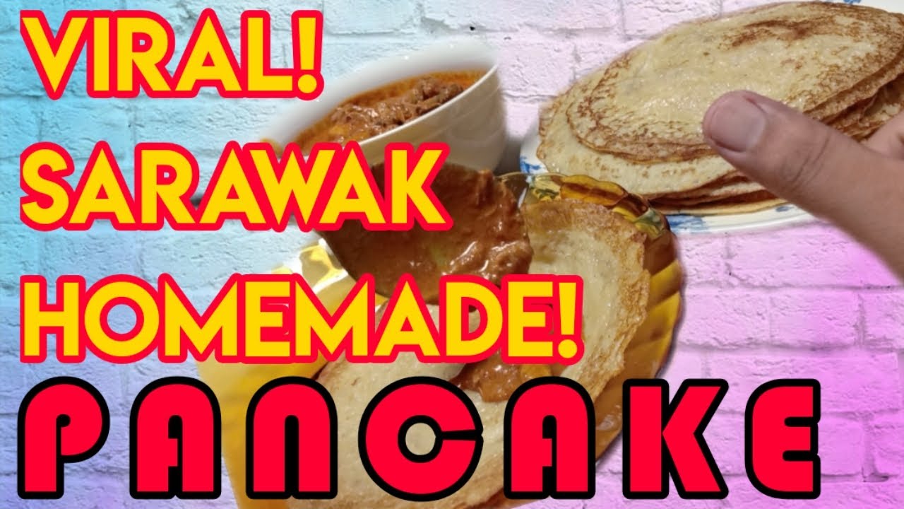 Viral! Homemade Sarawak Pancake a.k.a Lempeng Susu - YouTube