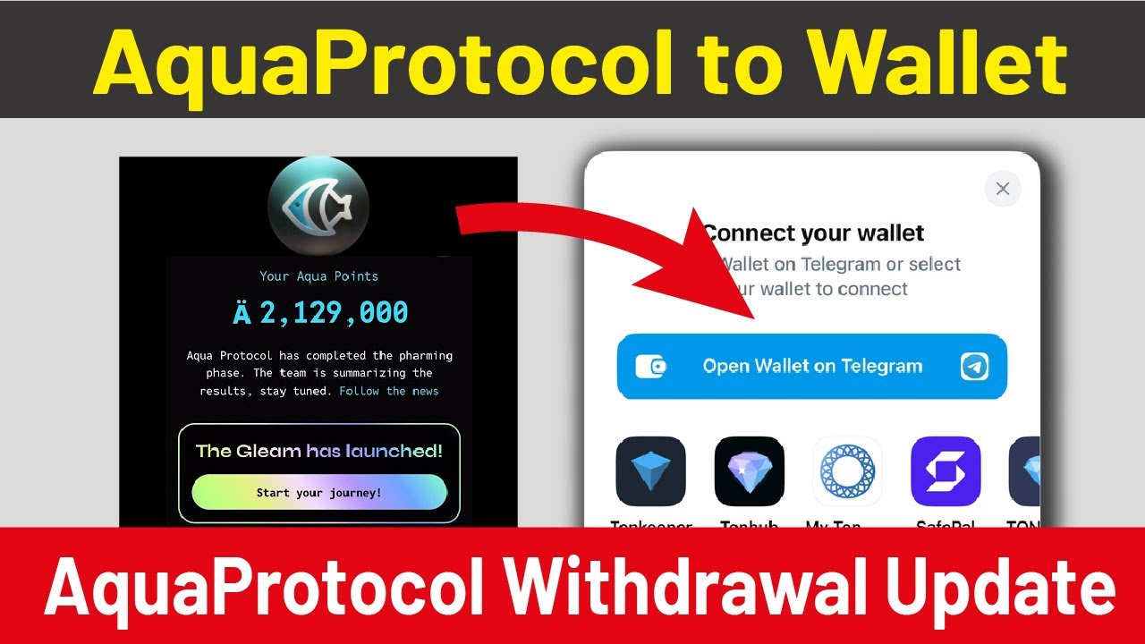 Aqua Protocol Withdrawal Last change | মিস করলে পেমেন্ট পাবেন না | Aqua ...