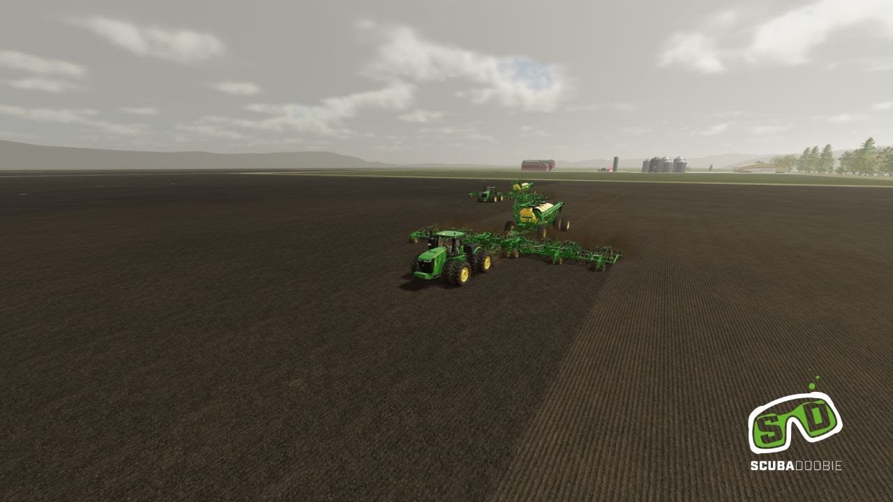 FS22 16,000 Acres Challenge: Year One Planting and Seeding - YouTube