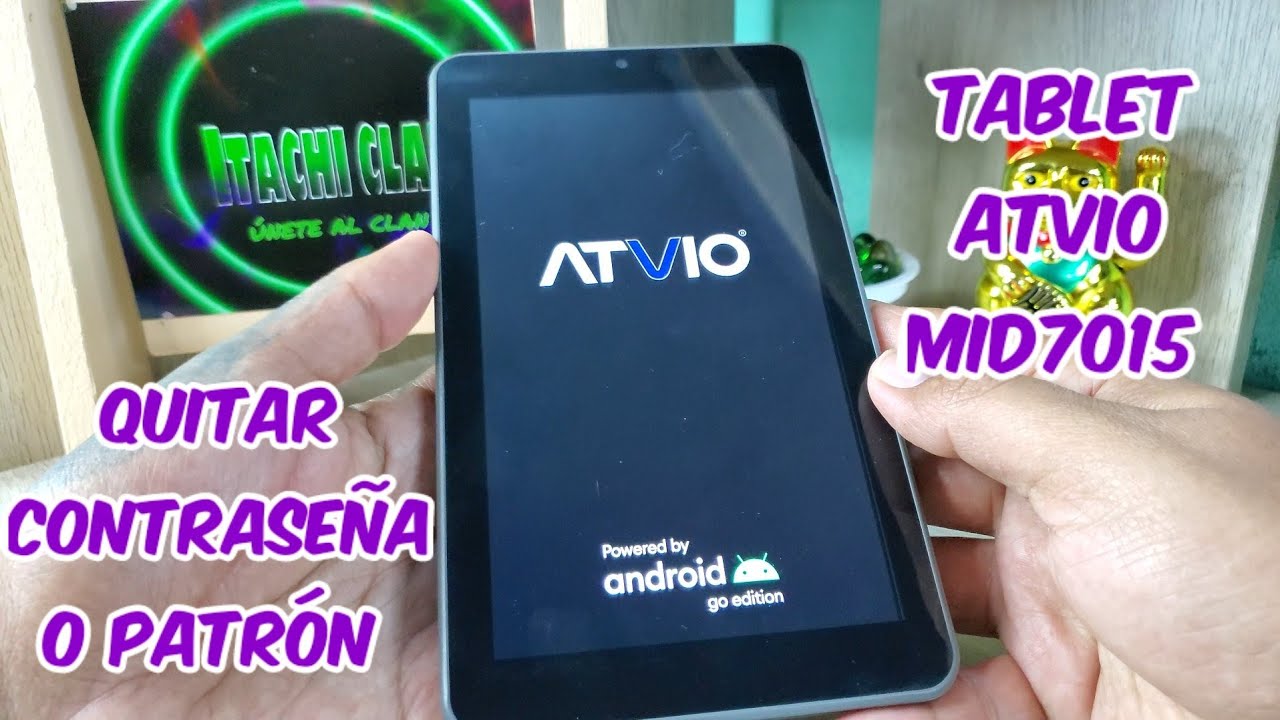 Formatear Tablet Atvio Mid7015/Quitar Bloqueo De Pantalla o Contraseña ...