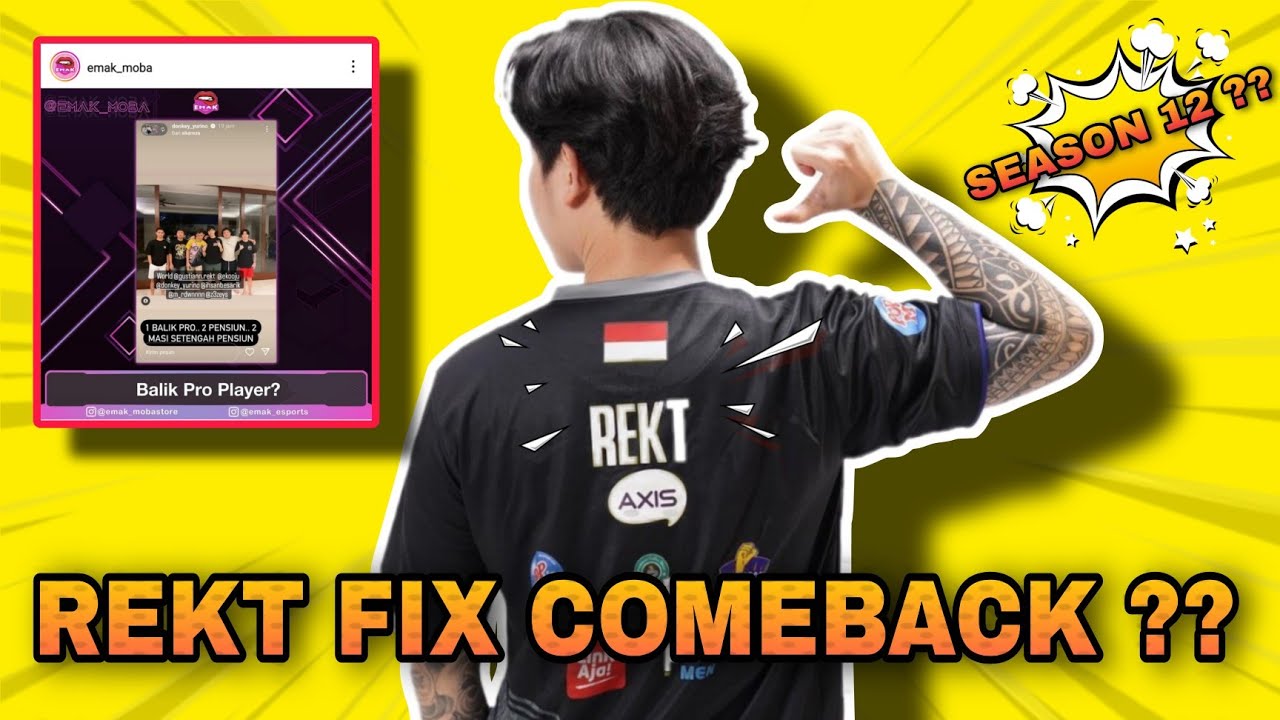 REKT FIX COMEBACK DI SEASON 12 ??! - YouTube