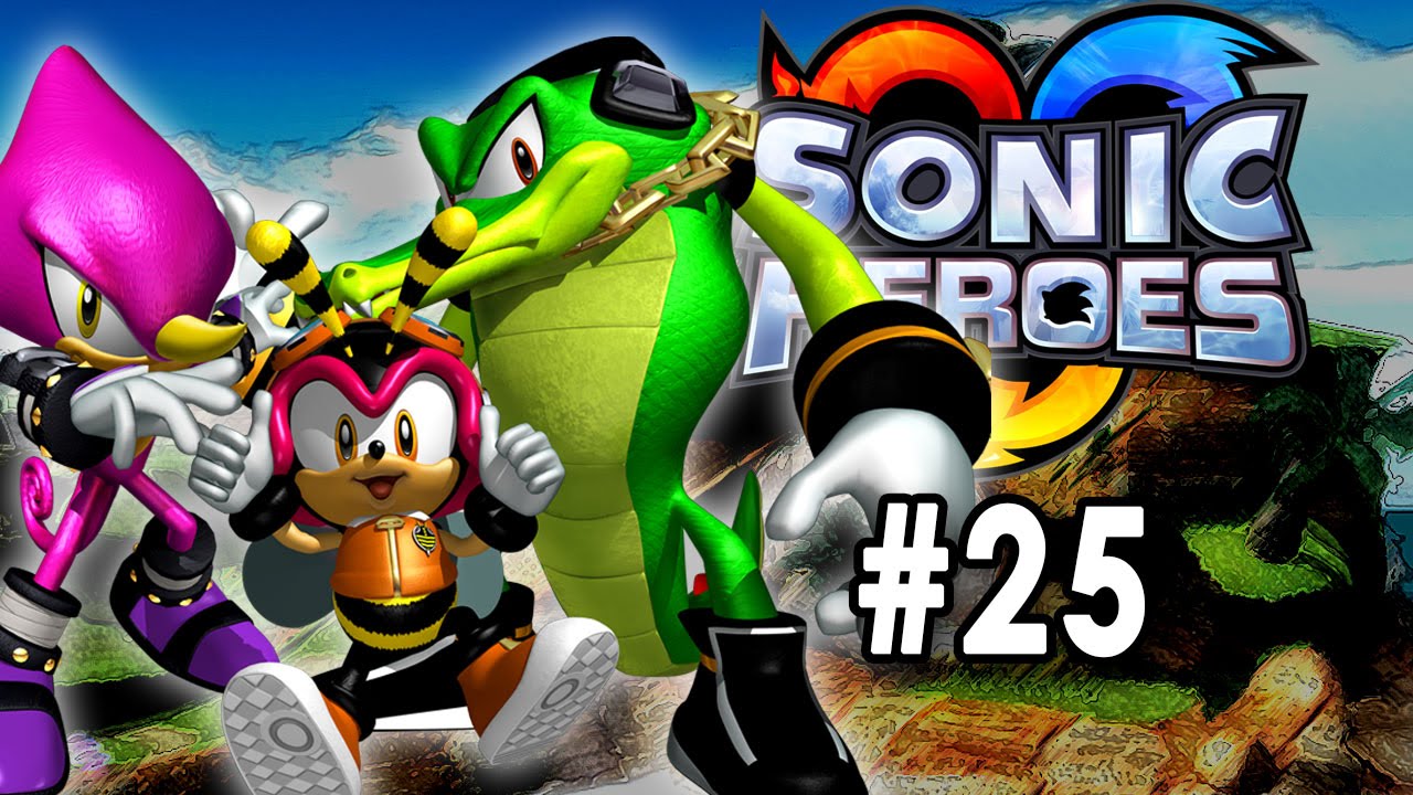 Sonic Heroes [PT Part 25] [Team Chaotix Part 4] [Grinders] - YouTube