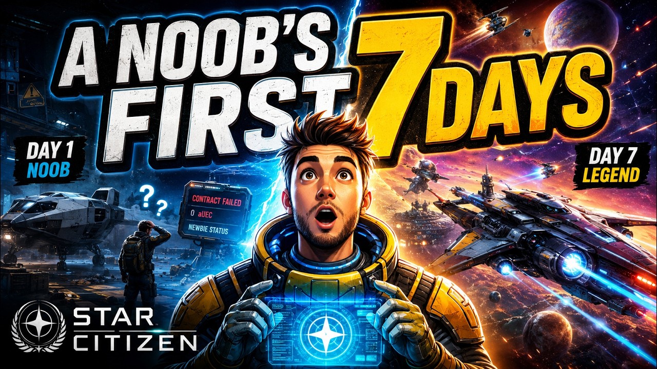 A Complete Noob's First 7 Days In The Worlds Most Immersive Space Game ...