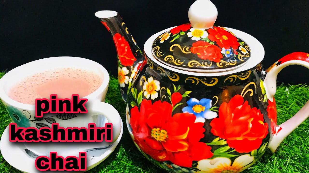 Kashmiri Chai Pink Tea Recipe in Malayalam//പിങ്ക് ചായ നിങ്ങ ...