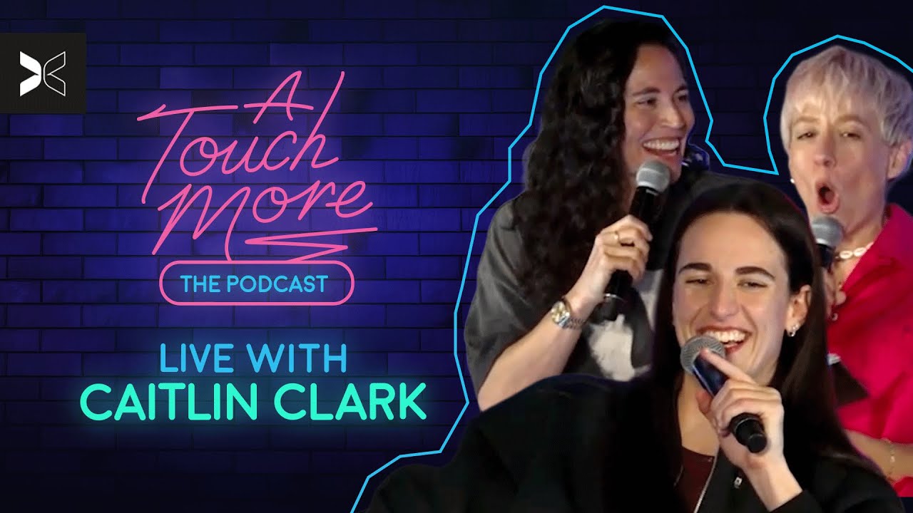 Caitlin Clark Reacts to Viral Photos of Herself at A Touch More Live Show | TOGETHXR - YouTube