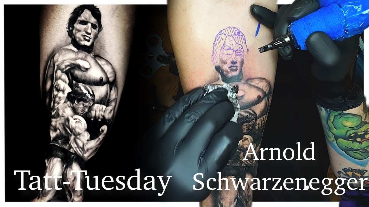 Tattooing Arnold Schwarzenegger | Tatt-Tuesday | S.1 Ep. 3 🦾 - YouTube