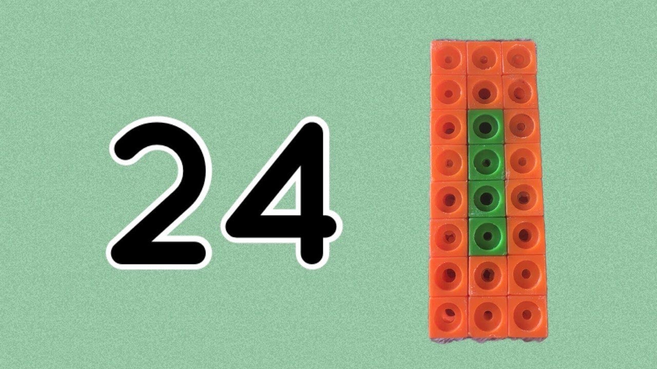 Numberblock 24 (TWENTY-FOUR) | special details - YouTube